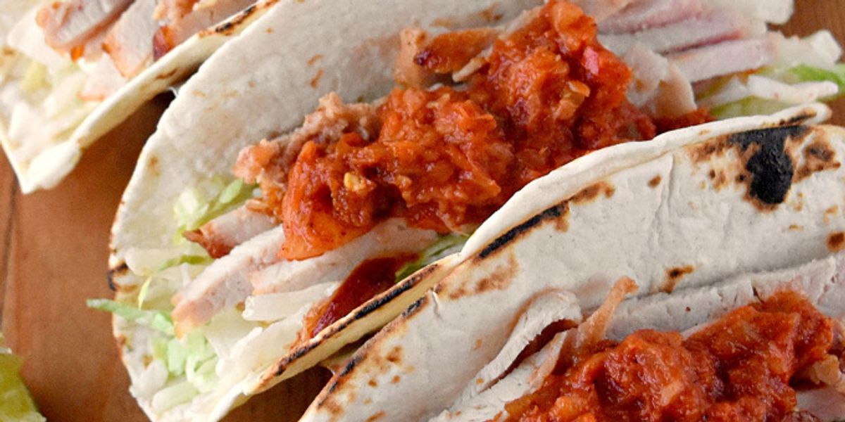 Applewood Bacon al Pastor Style Tacos SmithfieldFresh #CollectiveBias ...