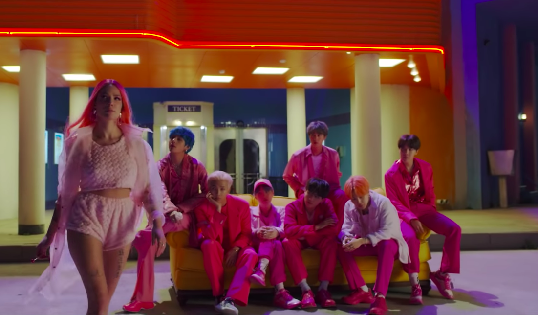BTS and Halsey Tease New Single - PAPER Magazine