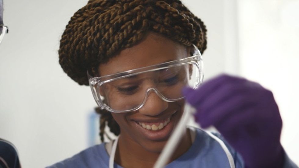 The inspiring reason this chemist is teaching girls about the science ...