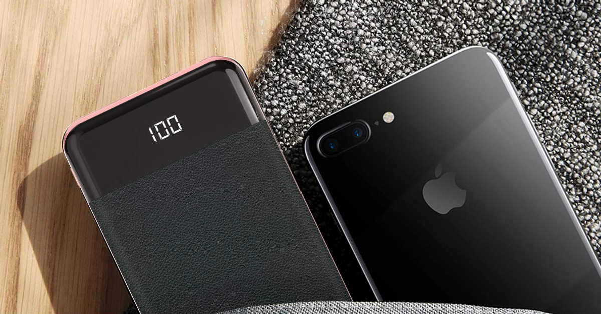 Cornmi Portable Charger Power Bank 10,000mAh - $22 - Gearbrain