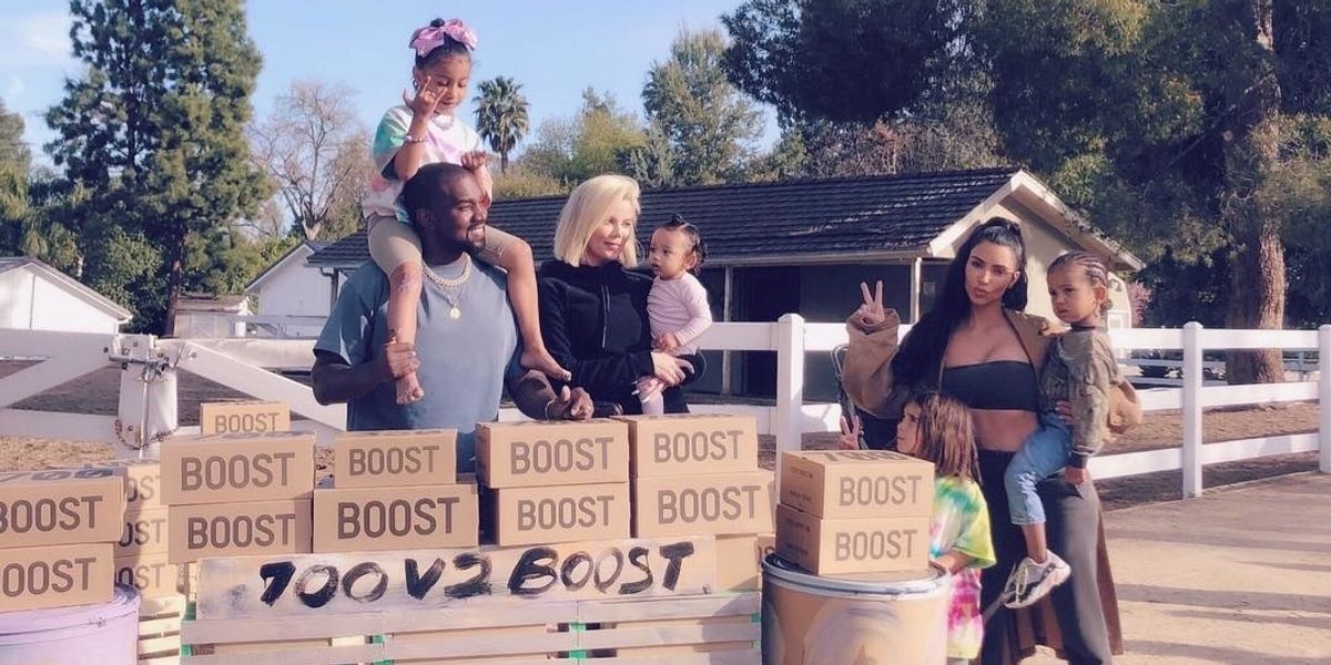 Kim Kardashian and Kanye Yeezy Charity Lemonade Stand - PAPER Magazine