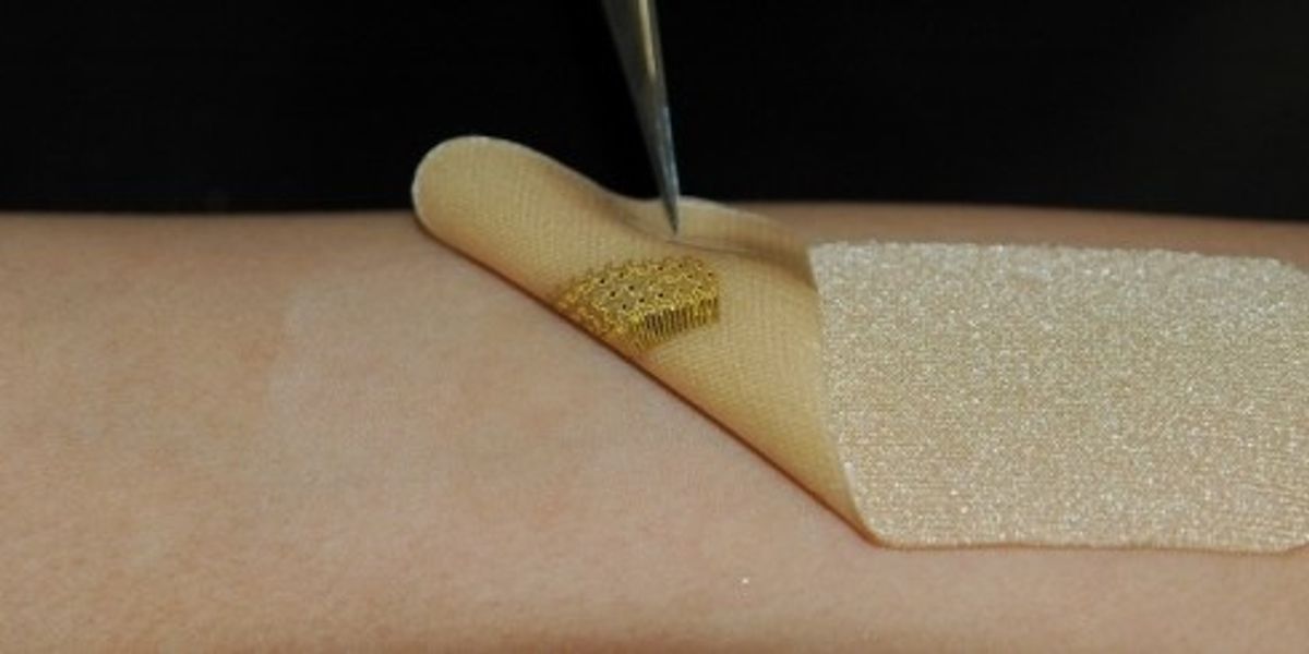 This bandage monitors the skin, and tracks how it's healing - Gearbrain