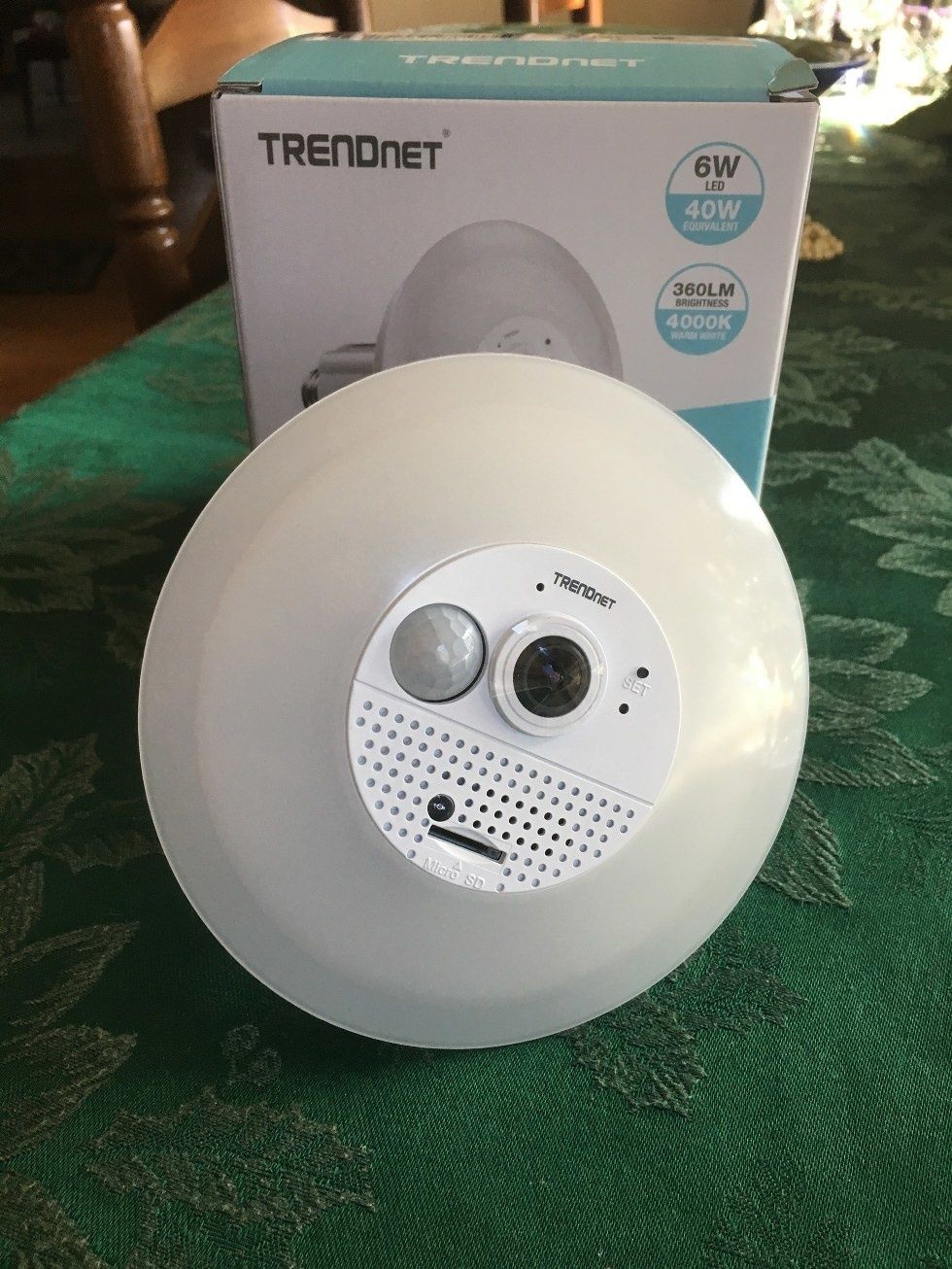 TRENDnet HD Wi-Fi Light Bulb & Surveillance Camera Review - Gearbrain