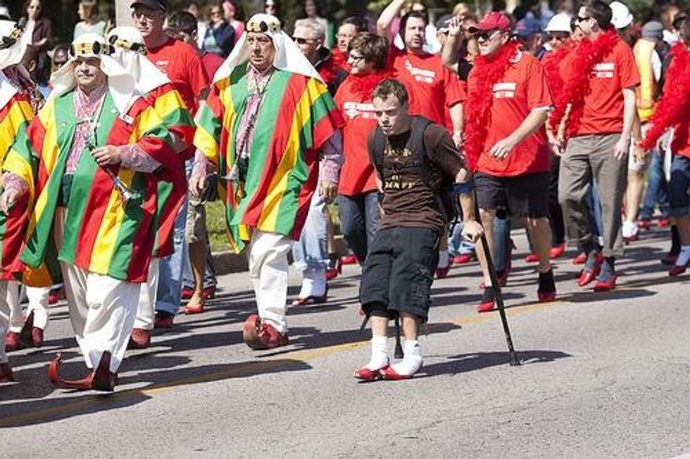 Why Men Around The World Are Marching In High Heels - Upworthy