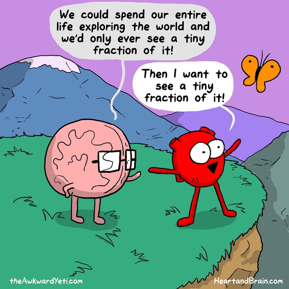 17 comics that illustrate the tricky relationship between your heart ...