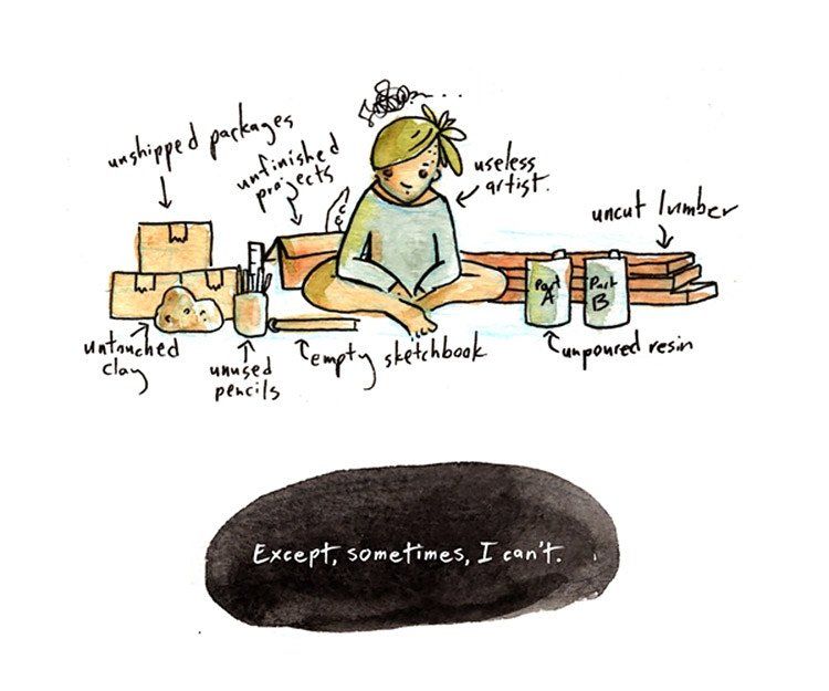 A comic about hard work and depression that everyone should read ...