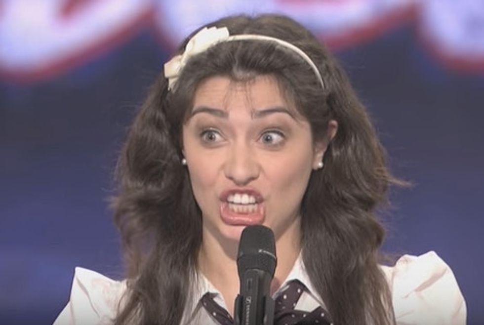41 years on-air and SNL finally hired a Latina cast member. Yeah, that ...