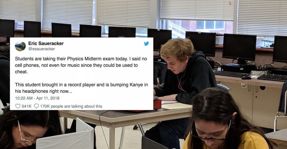 His teacher said 'no phones.' This kid's response was amazing. - Upworthy