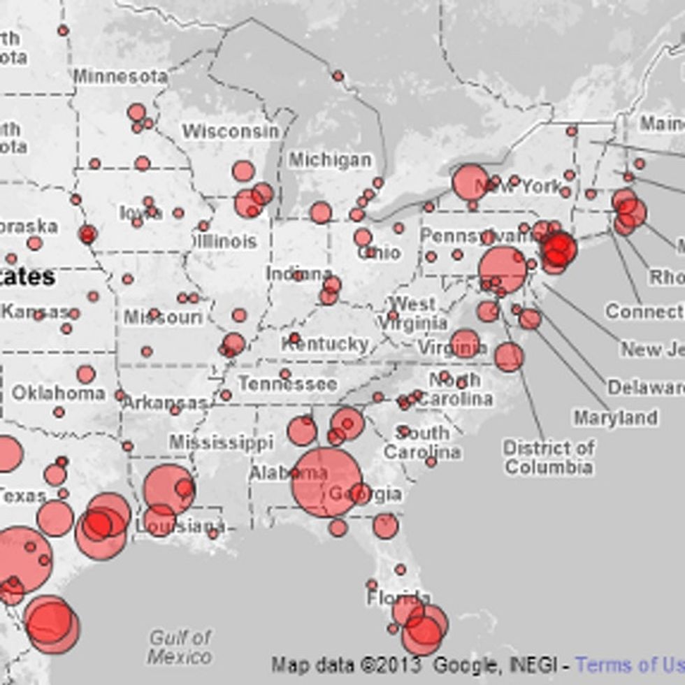What’s making this map of the U.S. break out like a nervous teenager ...
