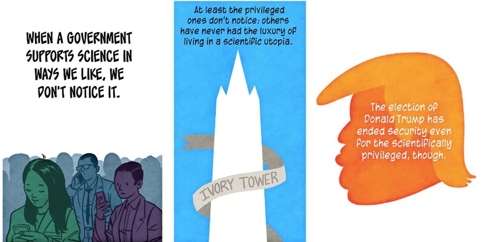 This comic perfectly shows what's happening to science under the Trump ...
