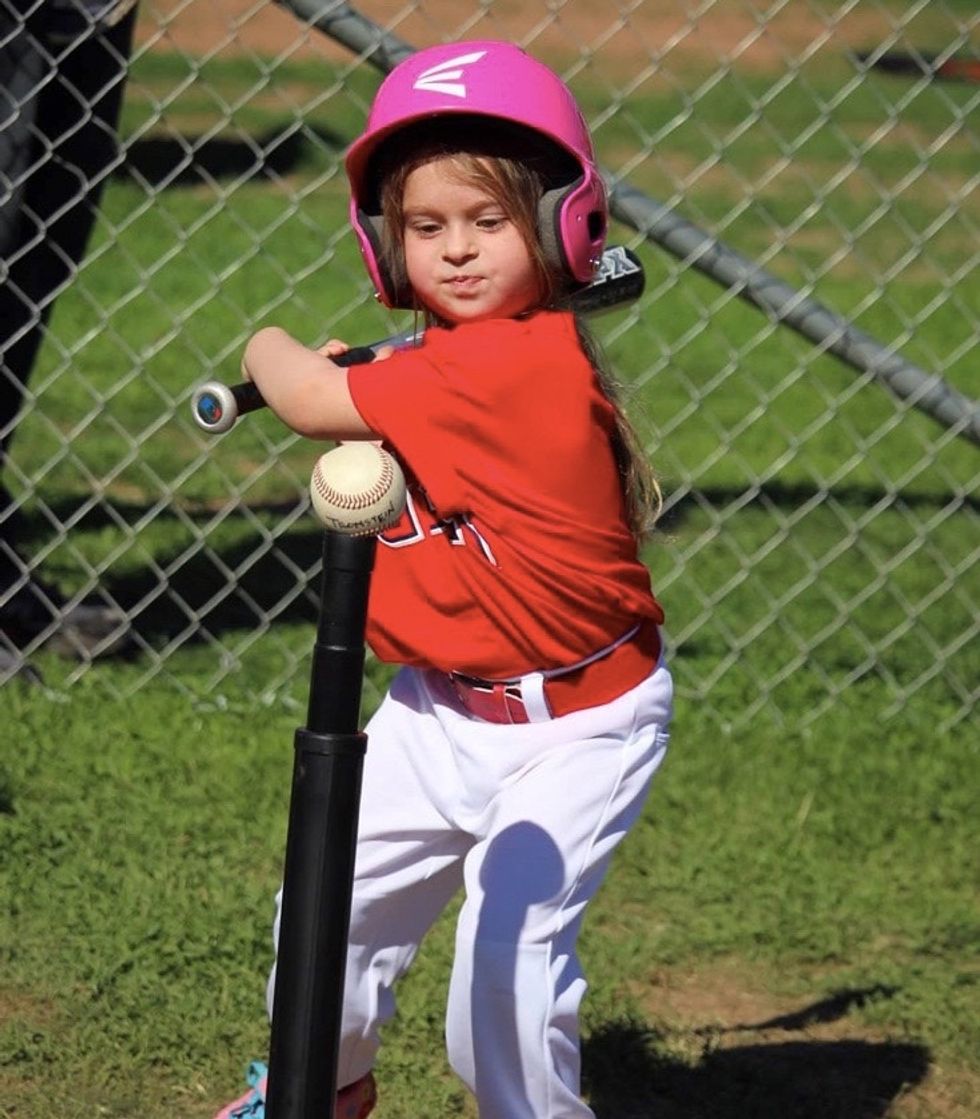 I coached an all-girls T-ball team. They taught me more than I taught ...