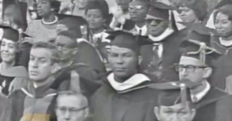 A White Man Gives A Speech About Affirmative Action At A Black ...