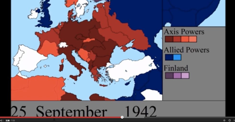 A Visualization Of World War II Like You've Never Seen Before - Upworthy