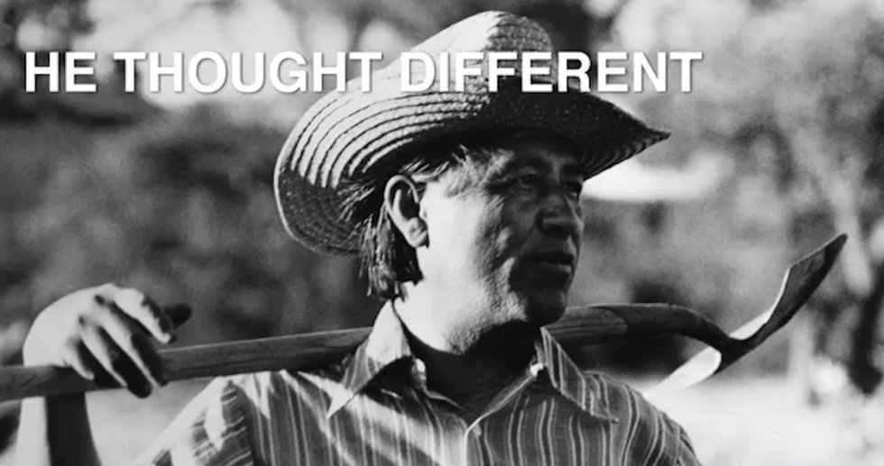 This is Cesar Chavez. If you haven't heard of him, perhaps it's time ...