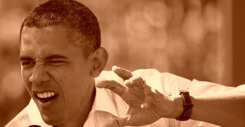 The history textbook entry on President Obama should probably include ...