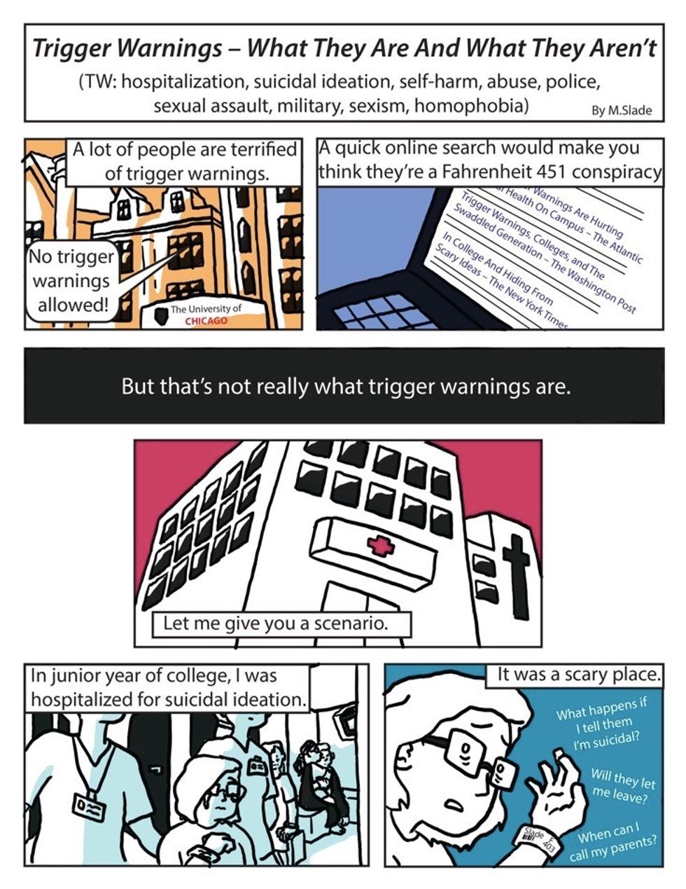 Do you know what trigger warnings are? These 5 insightful illustrations ...
