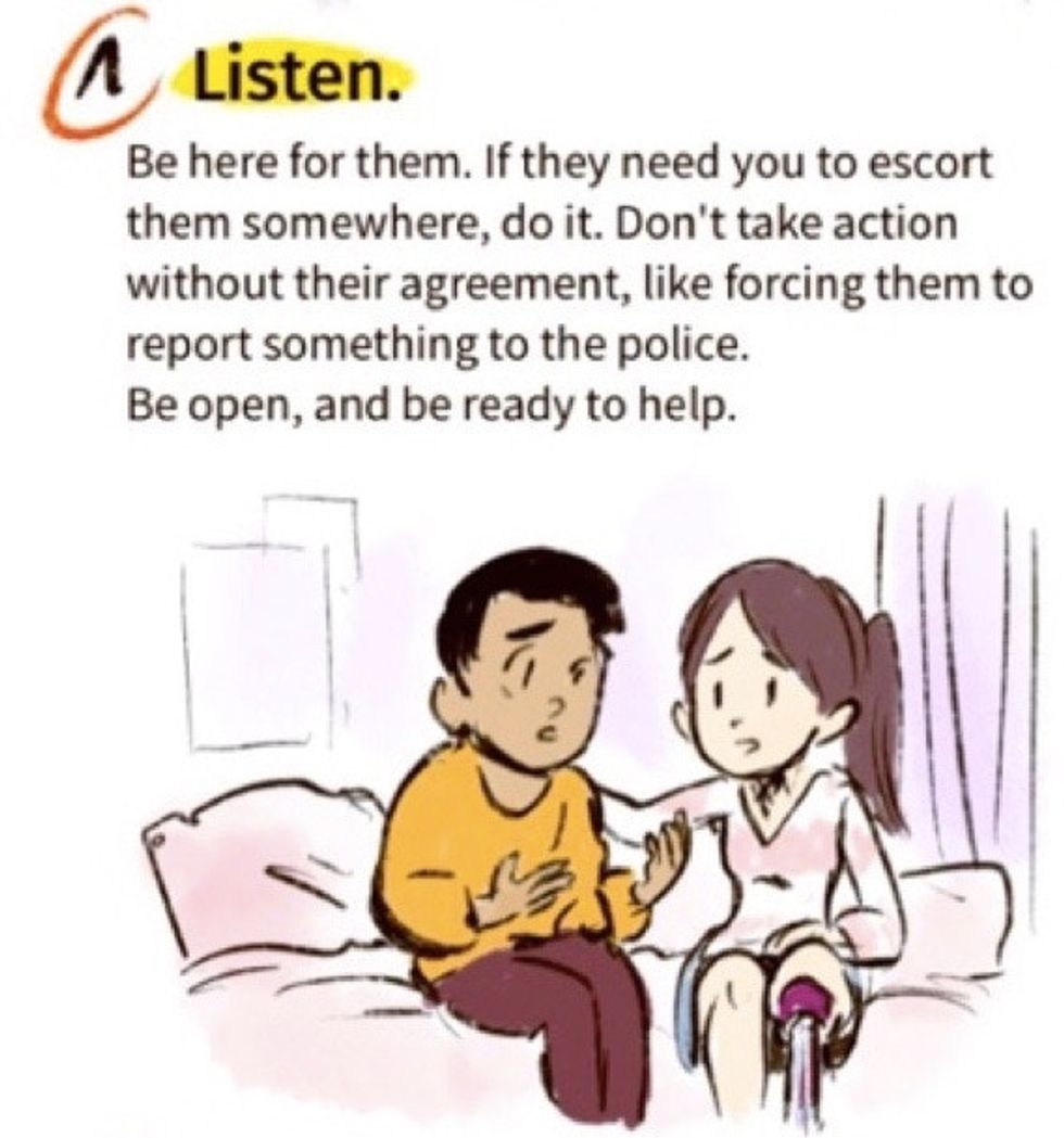 4 easy steps to be a better ally to minorities and others, in a comic ...