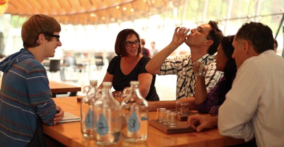 This bar serves only tap water: It sounds like a joke but it's actually ...