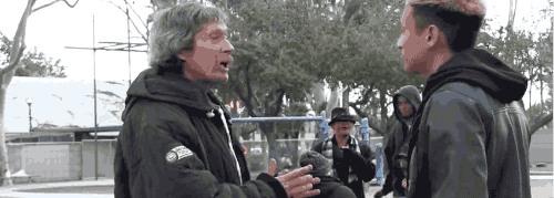A man followed a homeless person with a hidden camera to see how he ...