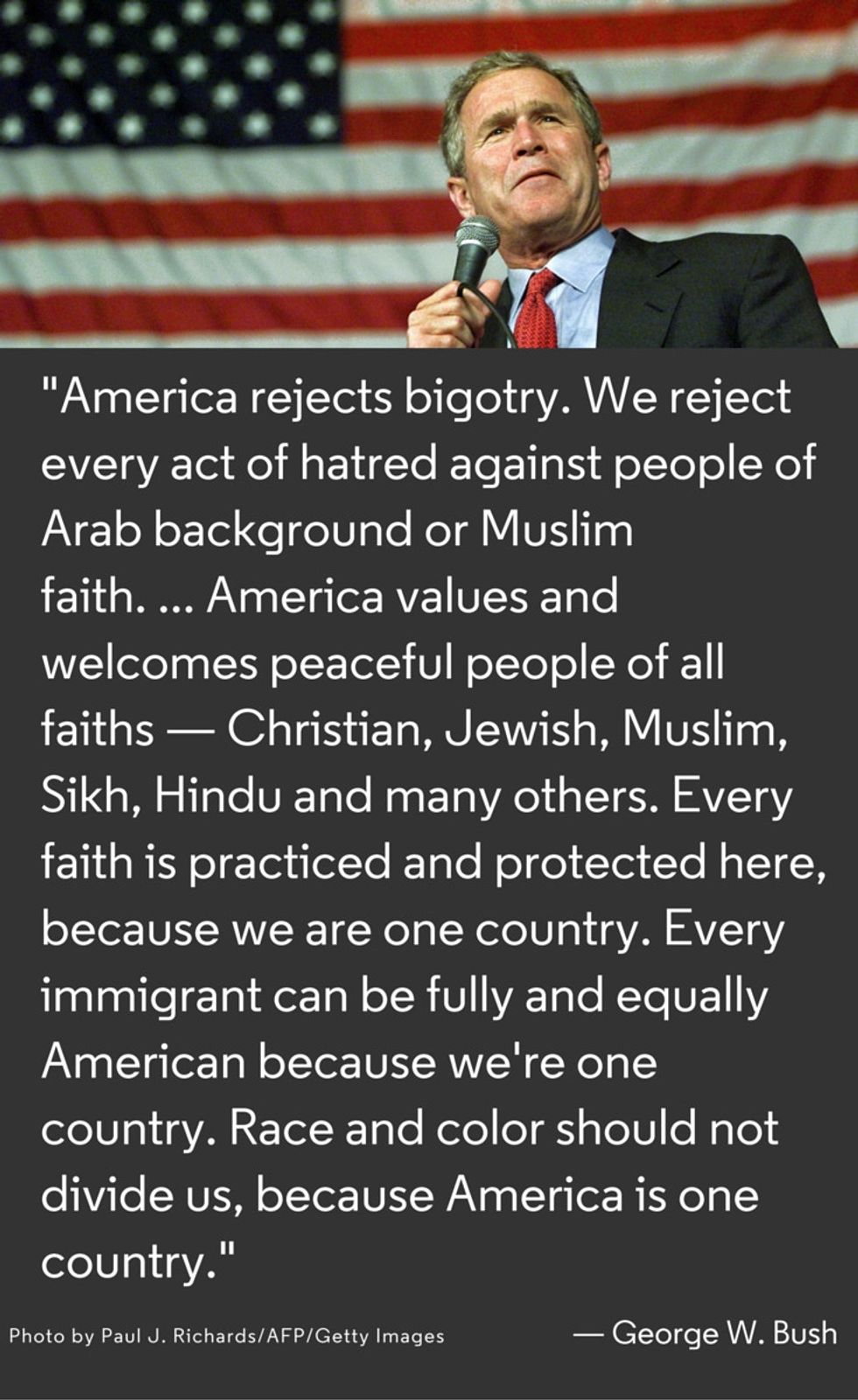 7 things George W. Bush said that we should remember in 2016. - Upworthy