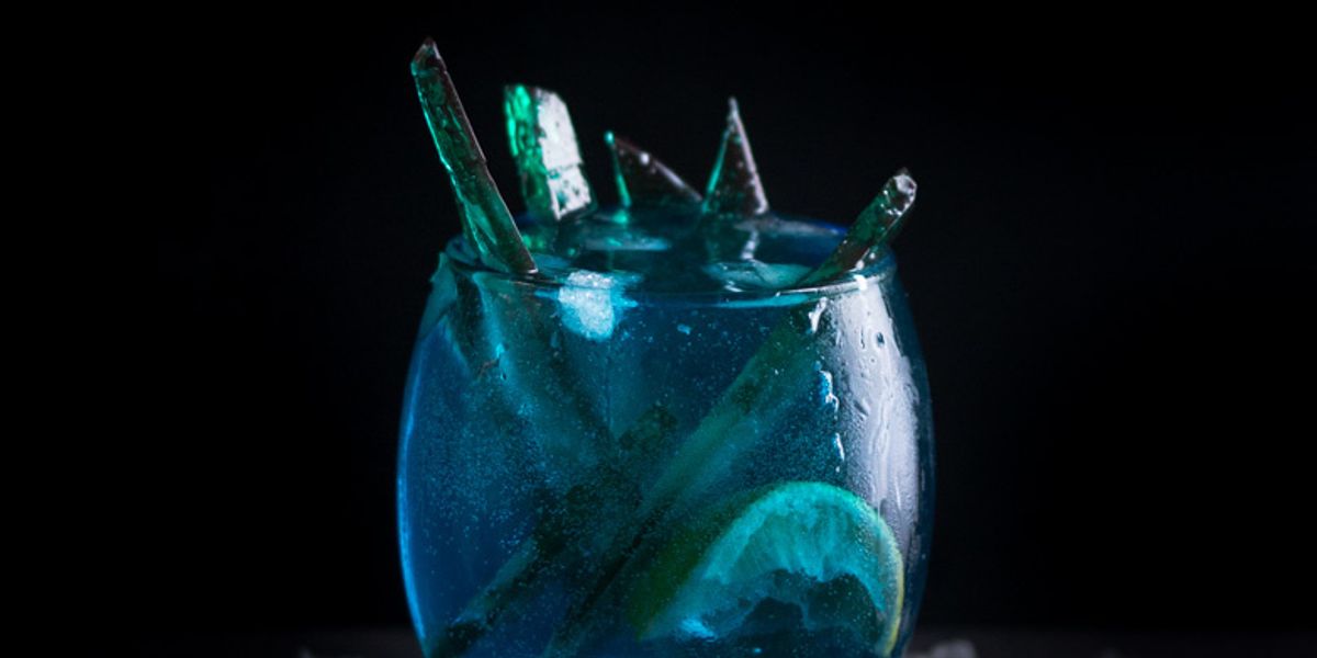 Game of Thrones White Walker Blue Cocktail - My Recipe Magic