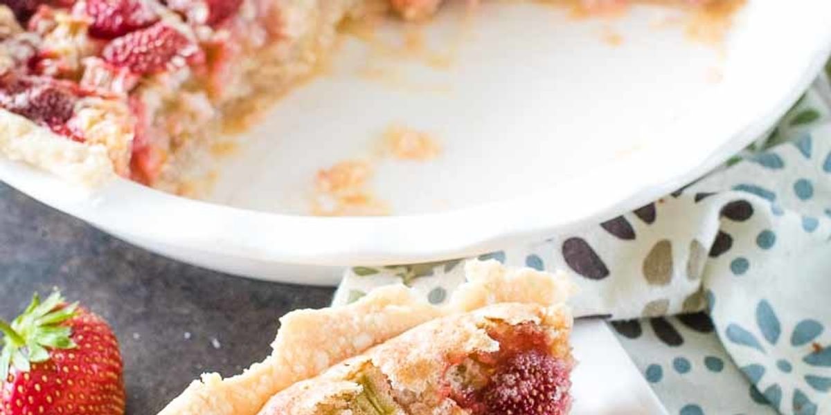 Strawberry Rhubarb Pie - My Recipe Magic