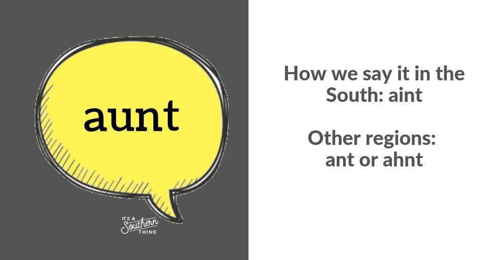 9 words we say differently in the South - It's a Southern Thing