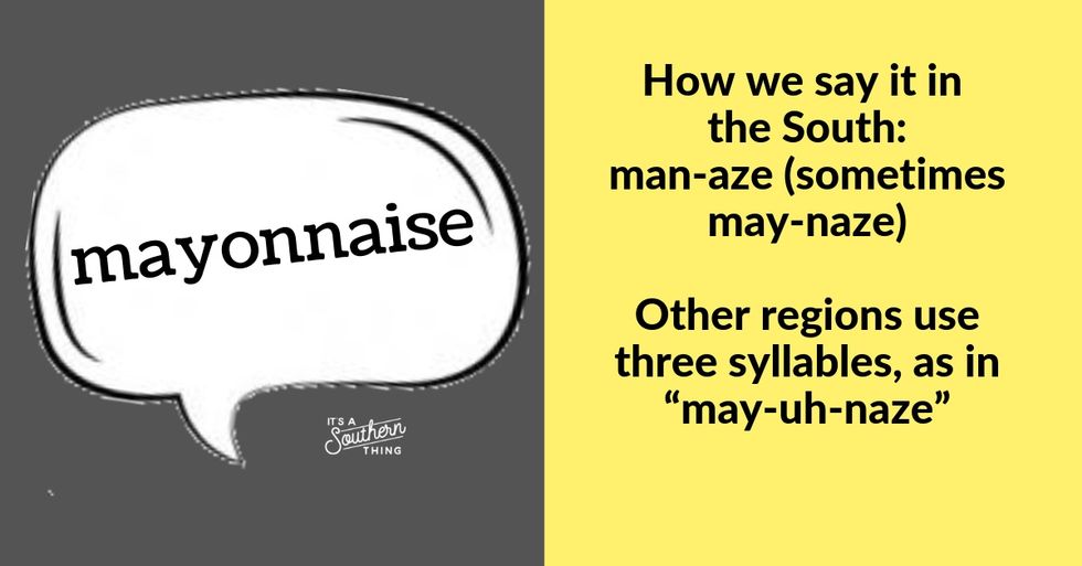 9 words we say differently in the South - It's a Southern Thing