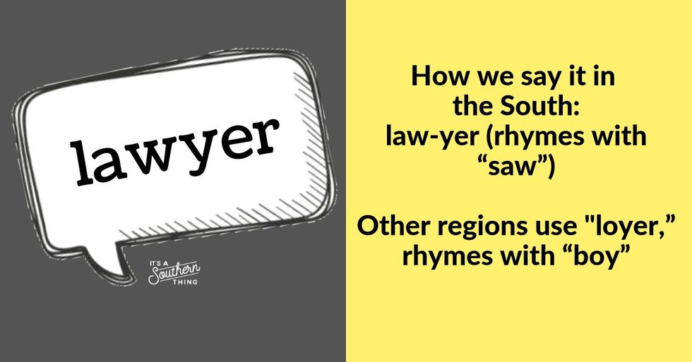 9 words we say differently in the South - It's a Southern Thing