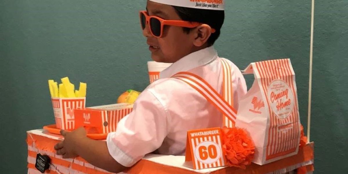 Texas student wears Whataburger-themed float to school parade - It's a ...