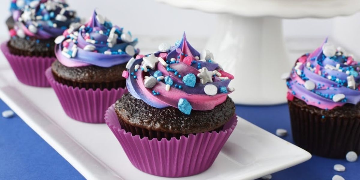 Galaxy Cupcakes - My Recipe Magic