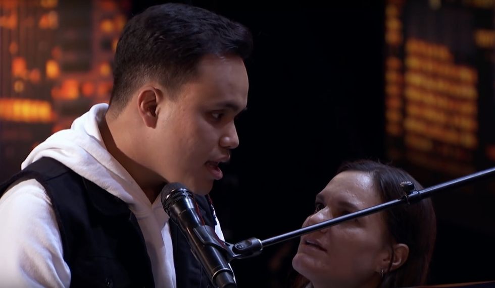 Blind, autistic performer helped to 'America's Got Talent' stage by his ...