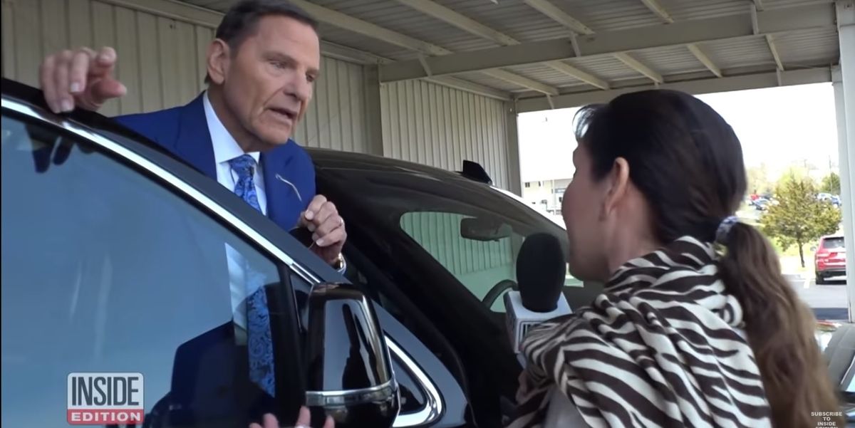Televangelist Kenneth Copeland gets visibly angry when questioned about ... Televangelist Kenneth Copeland gets visibly angry when questioned about ...