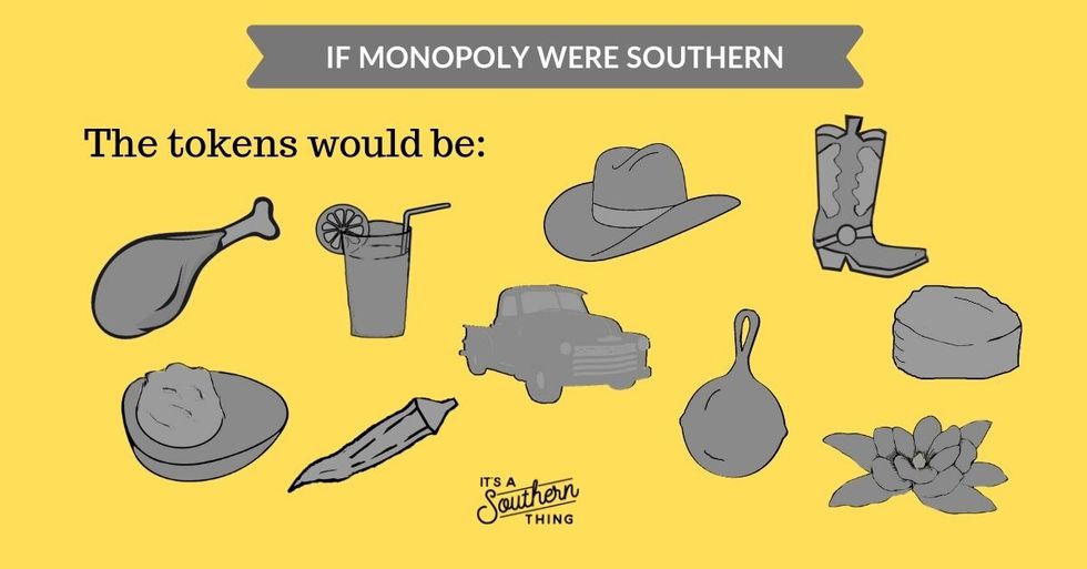If Monopoly were Southern - It's a Southern Thing