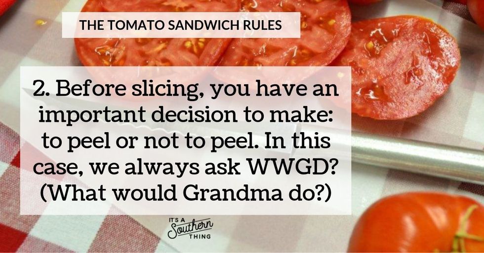 The rules for making a tomato sandwich are serious business. Don't mess ...