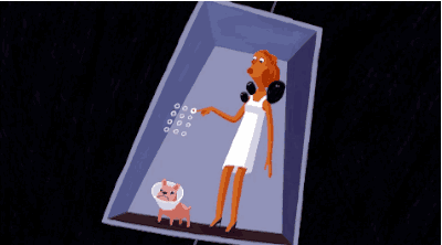 A cool animation by a film student makes a great point about fear ...