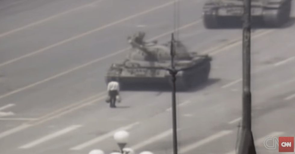 Remember 'Tank Man' from China's Tiananmen Square in 1989? - Upworthy