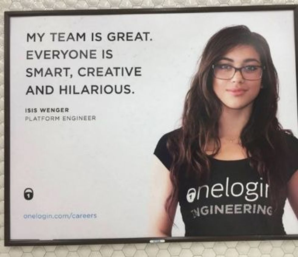 She never dreamed having her picture taken to recruit engineers would ...