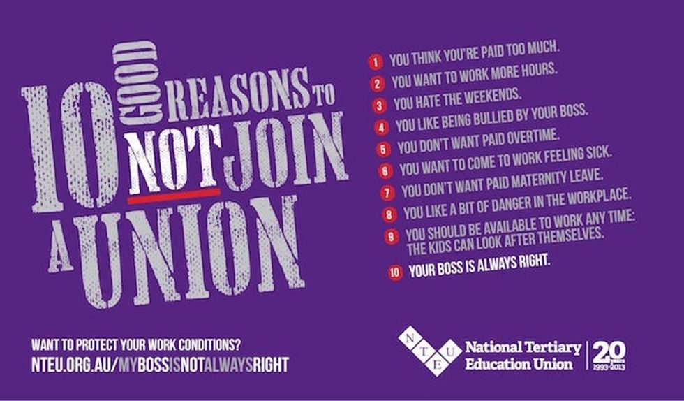 10 reasons to stay away from a union at your job - Upworthy