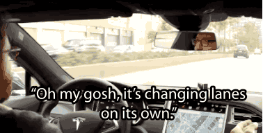 A writer tried Tesla's new autopilot car, and his reactions were ...