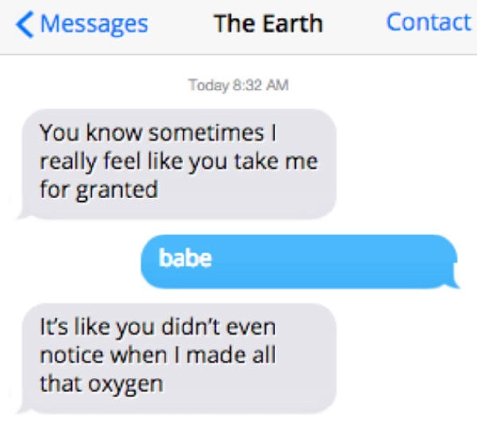 9 texts from Earth so real you'll laugh. - Upworthy