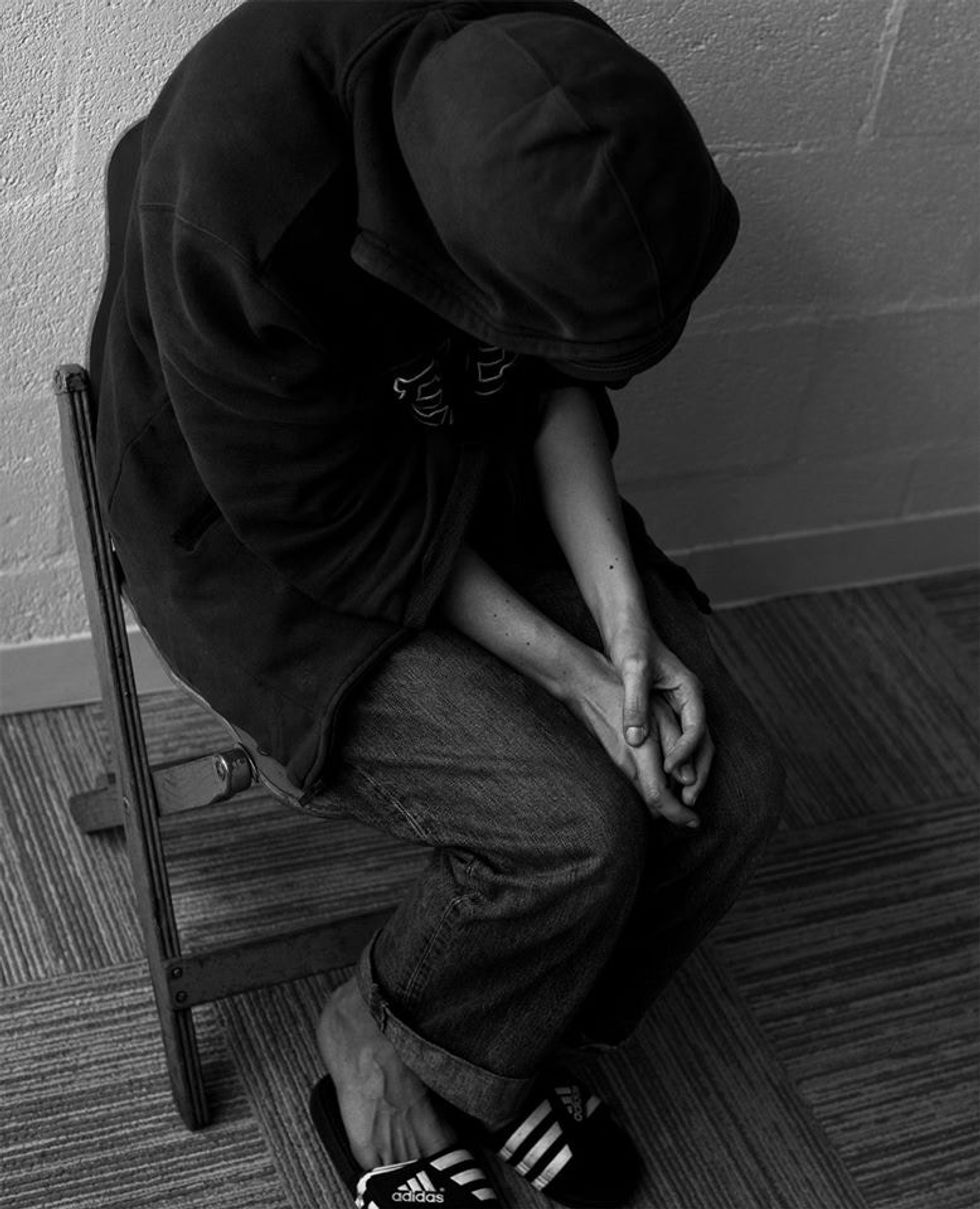 One man's way of facing homelessness is changing an entire community ...