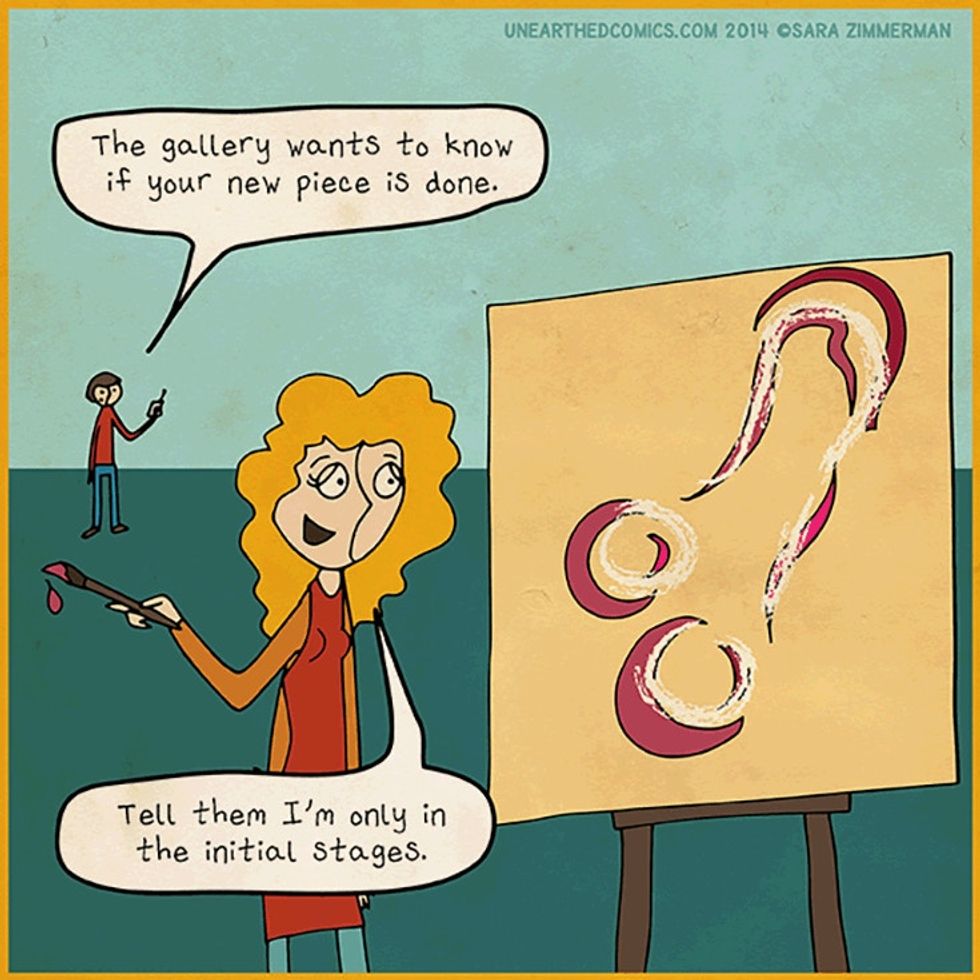 18 comics that explain how to be creative when your family and self ...