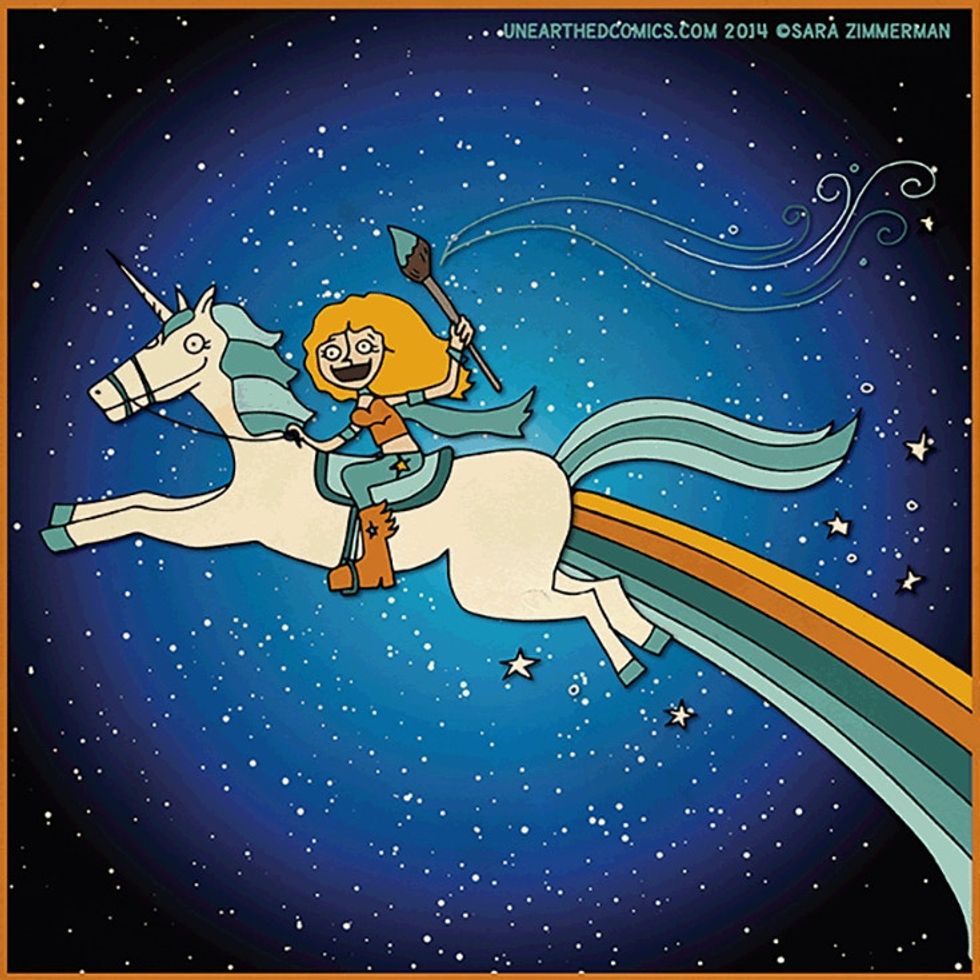 18 comics that explain how to be creative when your family and self ...