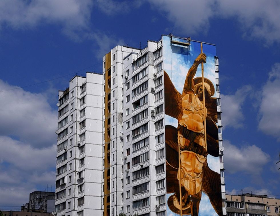 This resilient Ukrainian city may just have the most beautiful murals ...