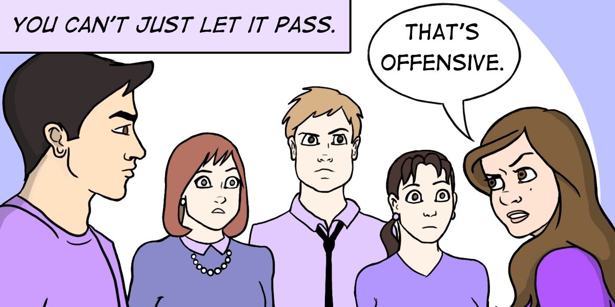 This artist brilliantly tackles the concept of 'being offended' in a ...