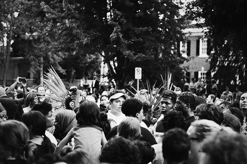 The protests she went to looked nothing like they did on TV. So she ...