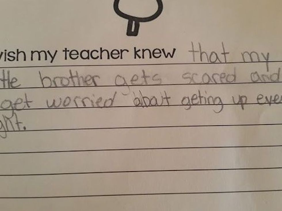 9 handwritten notes from students to their teachers that are just ...