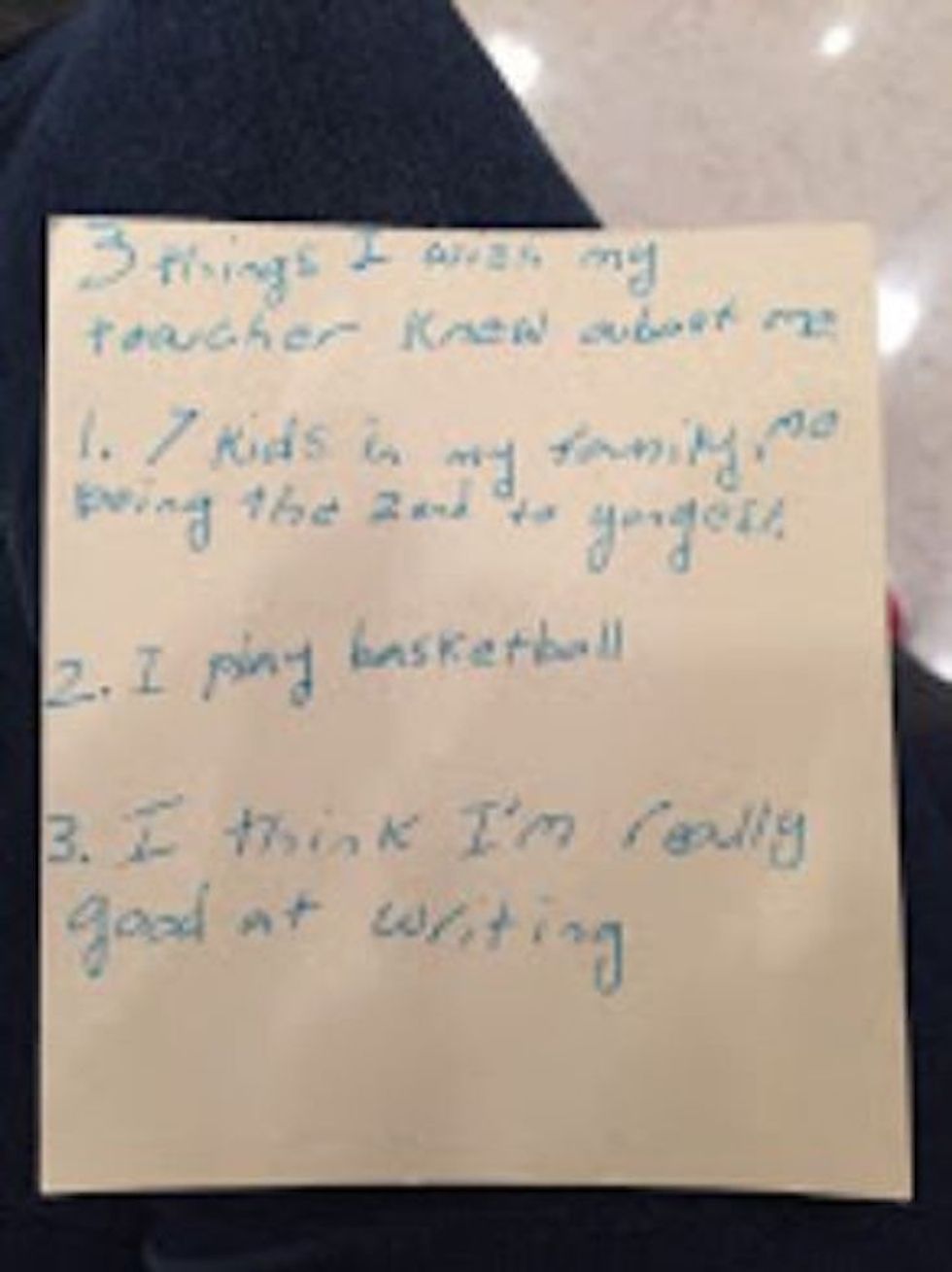 9 handwritten notes from students to their teachers that are just ...