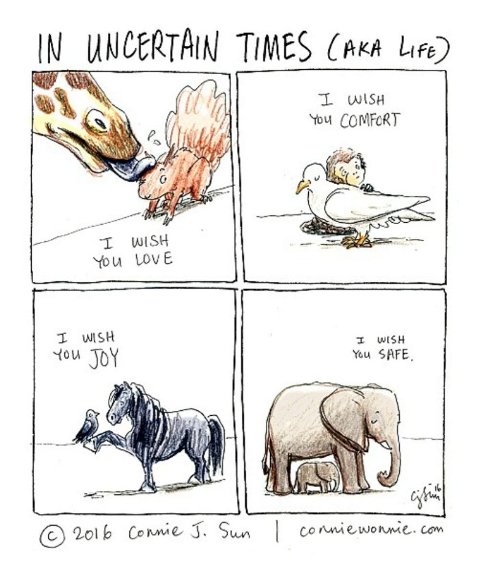 11 funny and poignant comics about being there for each other in times ...